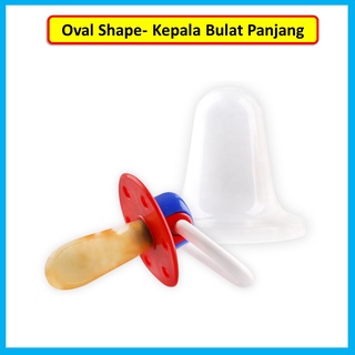 Fiffy Rubber Soother Oval/Cherry Shape Puting susu baby baby pacifier ...