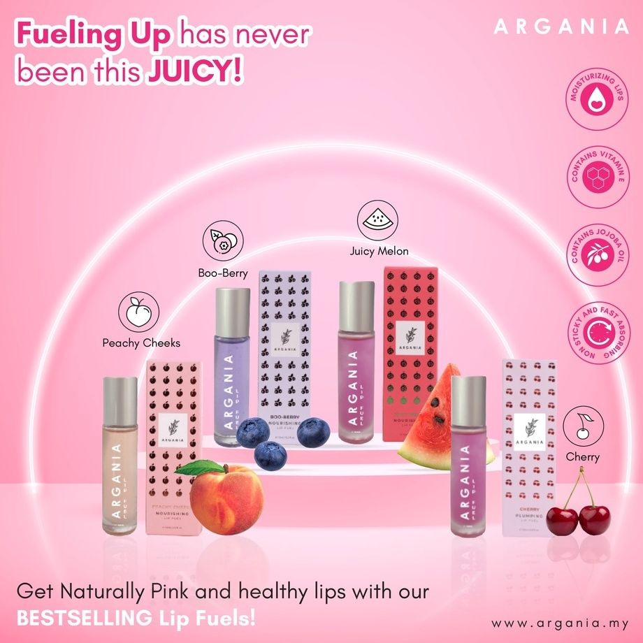 *READY STOCK* ARGANIA LIP FUEL VIRAL / LIP OIL ARGANIA | Shopee Malaysia