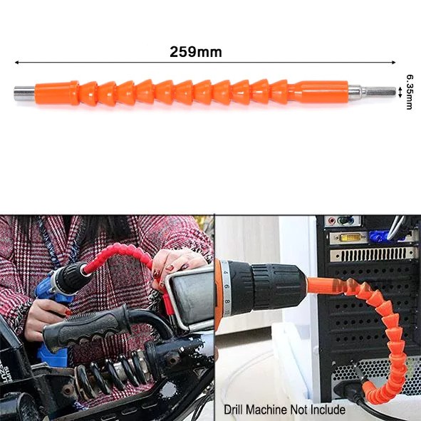 Hitz Flexible Shaft with Bit Set (FBS-300) Flexible Driver Bit Set [SJ ...