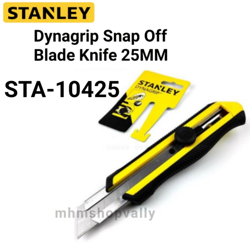 STANLEY 25MM DYNAGRIP SNAP OFF BLADE KNIFE | Shopee Malaysia