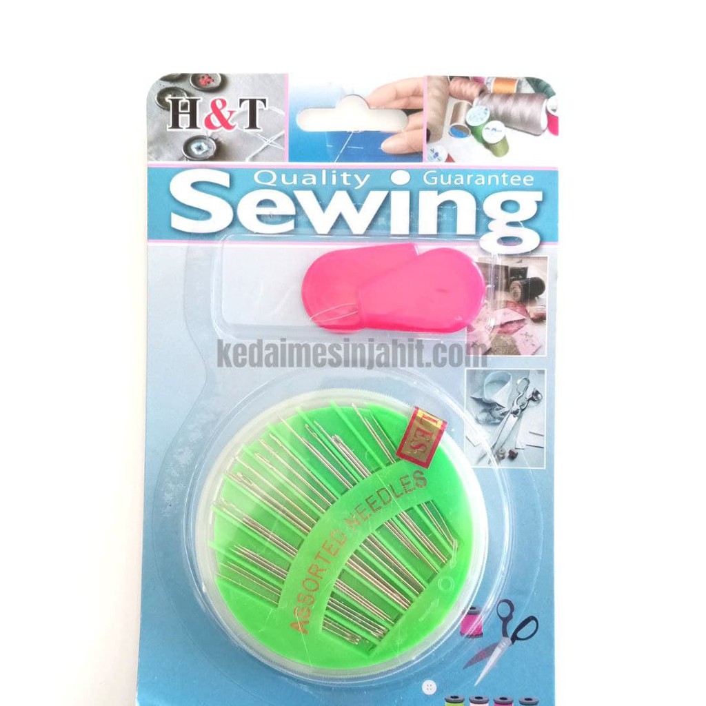 Jarum Jahit Tangan Assorted Compact Hand Sewing Plate Needles | Shopee ...