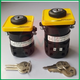 SALZER KEY ON OFF 16A SELECTOR SWITCH ISOLATOR 1P 2P 3P 4P 5P 6P ...