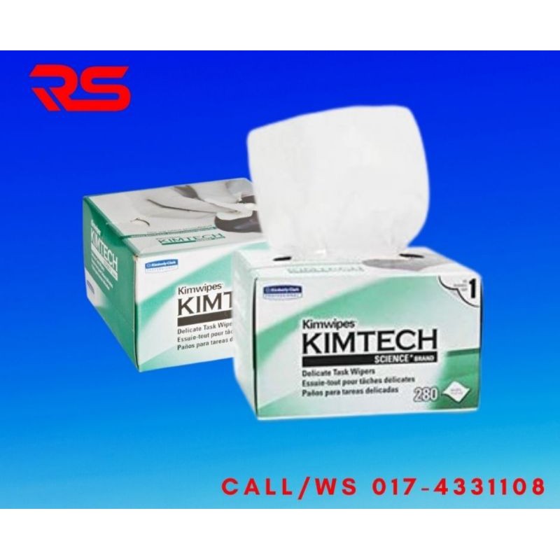 Kimtech Kimwipes Delicate Task Wipers Tissue 280s | Shopee Malaysia