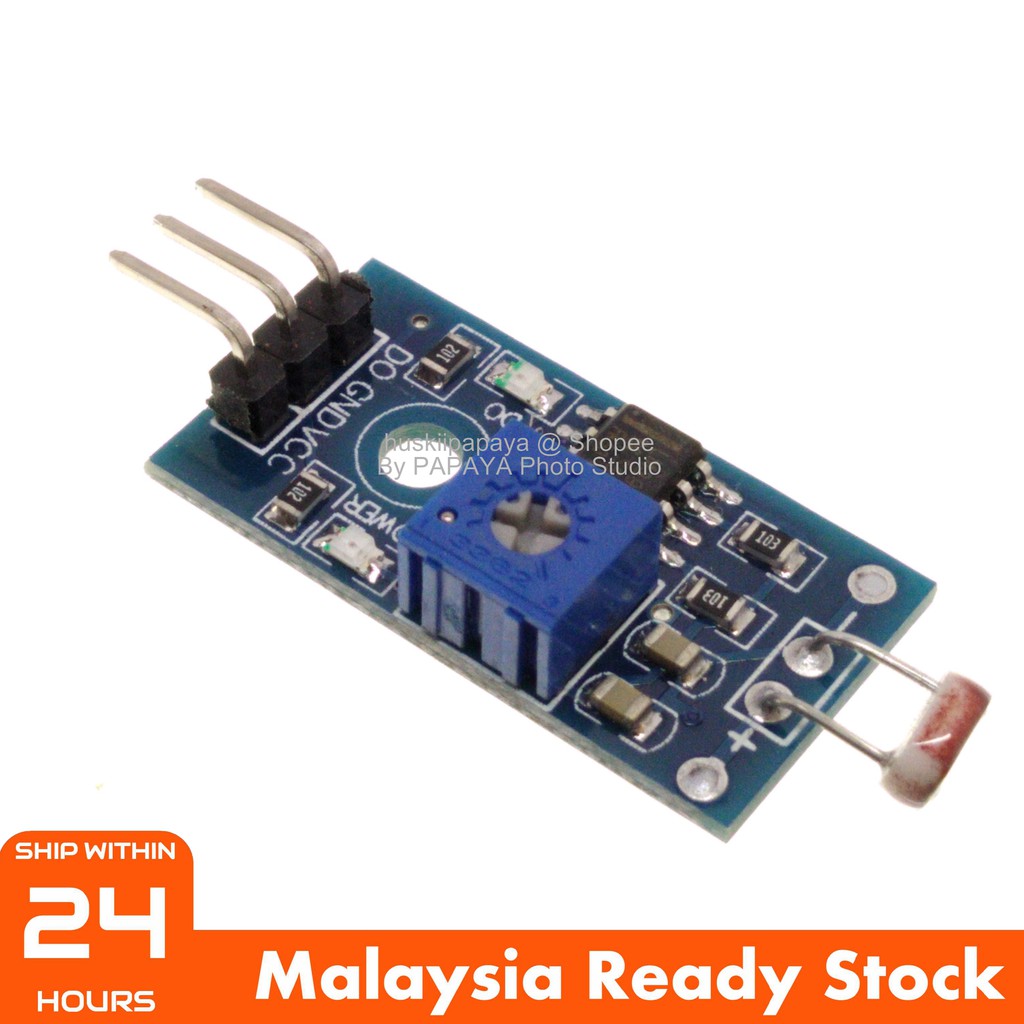 [VAR] Arduino LDR Photoresistor Light Dependent Resistor Sensor Module ...