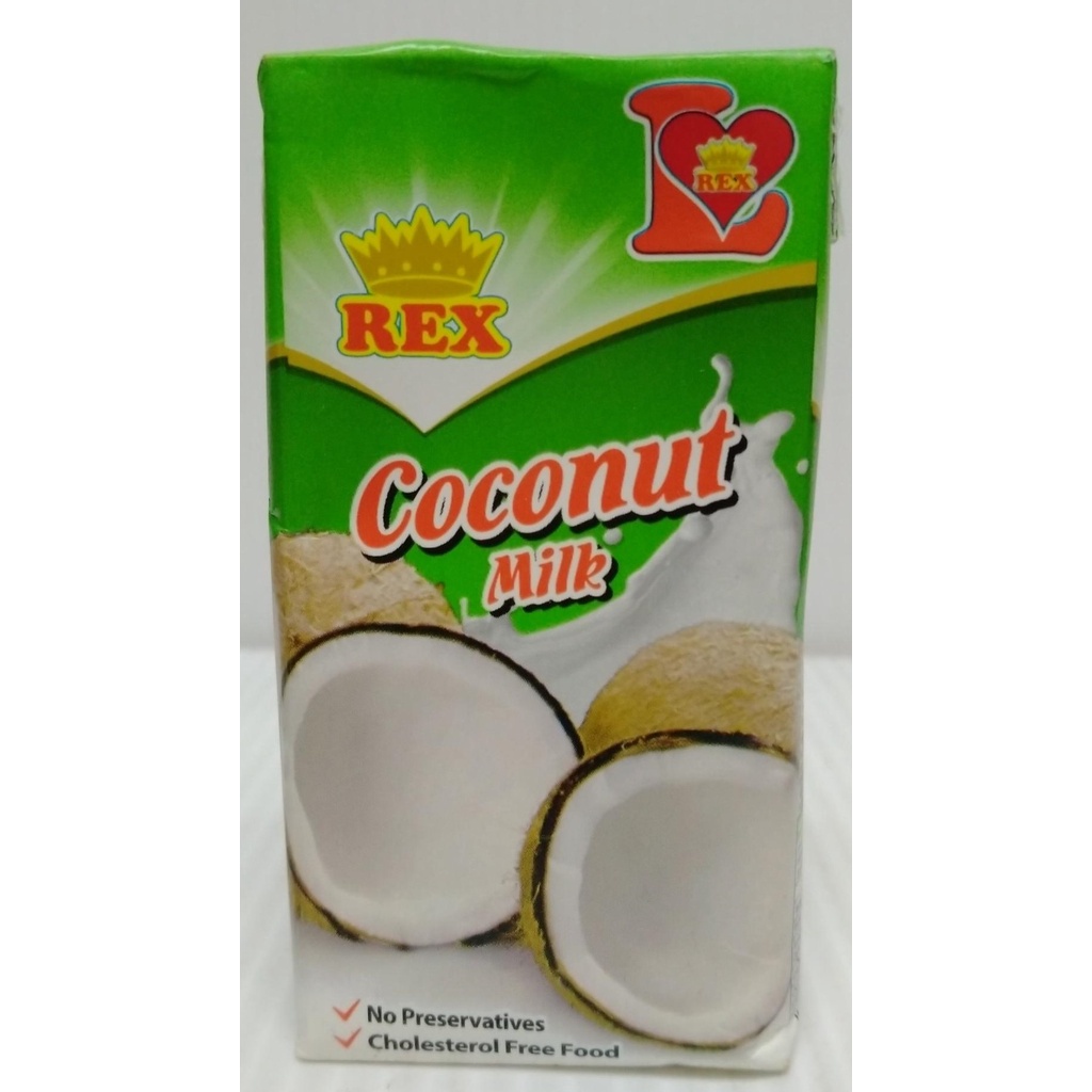 REX COCONUT MILK 200ML | Shopee Malaysia