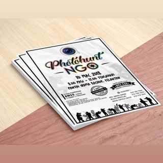 Print Flyers Murah ! Saiz A5 Simili Paper | Shopee Malaysia