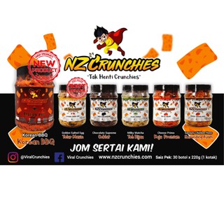 NZ Crunchies Snack Popia Salted Egg, Cheese Primo, Chicken Floss ...