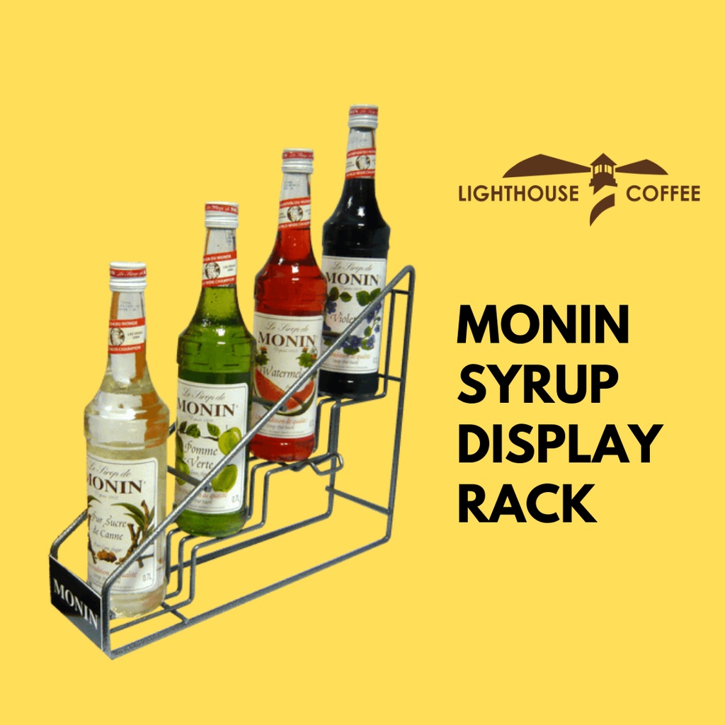 [ MONIN ] SYRUP AND PUREE DISPLAY RACK (4 BTL RACK) | Shopee Malaysia