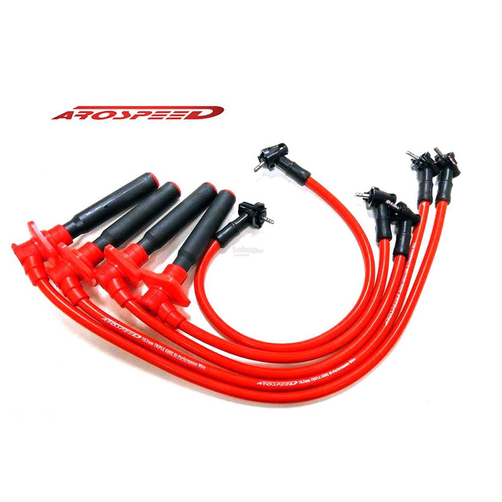Toyota corolla ae101 ae111 4age 20v arospeed plug cable 3 core 10.2mm ...