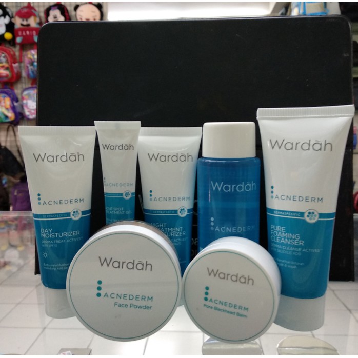 WARDAH ACNE SERIES (COMPLETE PEKEJ ACNEDERM) | Shopee Malaysia