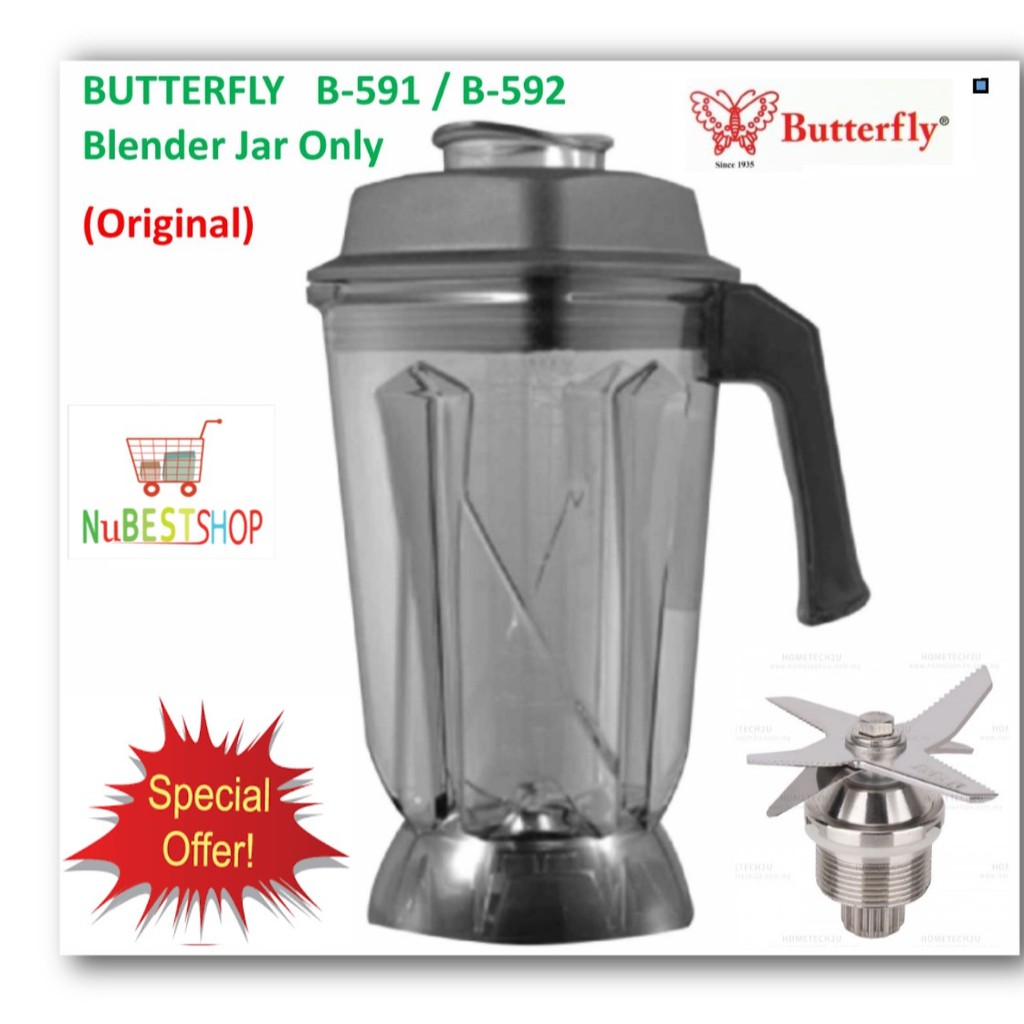 BUTTERFLY B-591 / B-592 Blender Jar Only (Original) | Shopee Malaysia