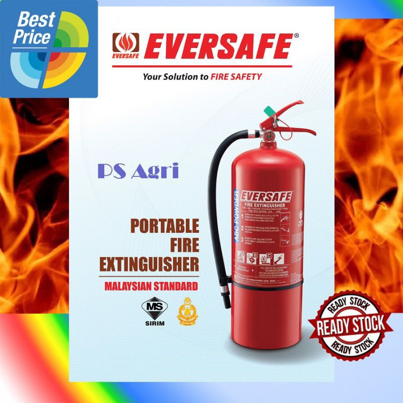9KG ABC DRY POWDER FIRE EXTINGUISHER | Shopee Malaysia