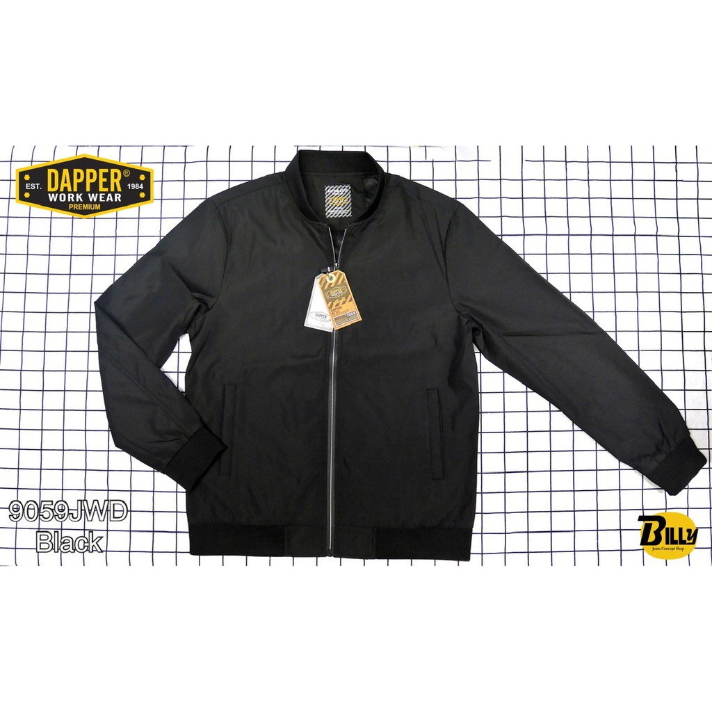 DAPPER Brand Men Workwear Waterproof Bomber Jackets (9059JWD) | Shopee ...