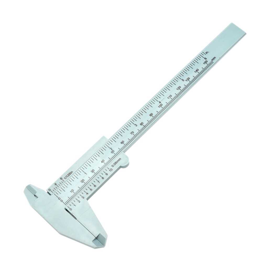1pc Plastic Caliper Eyebrow Measuring Ruler Double Scale Sliding Gauge ... 1pc Plastic Caliper Eyebrow Measuring Ruler Double Scale Sliding Gauge ...