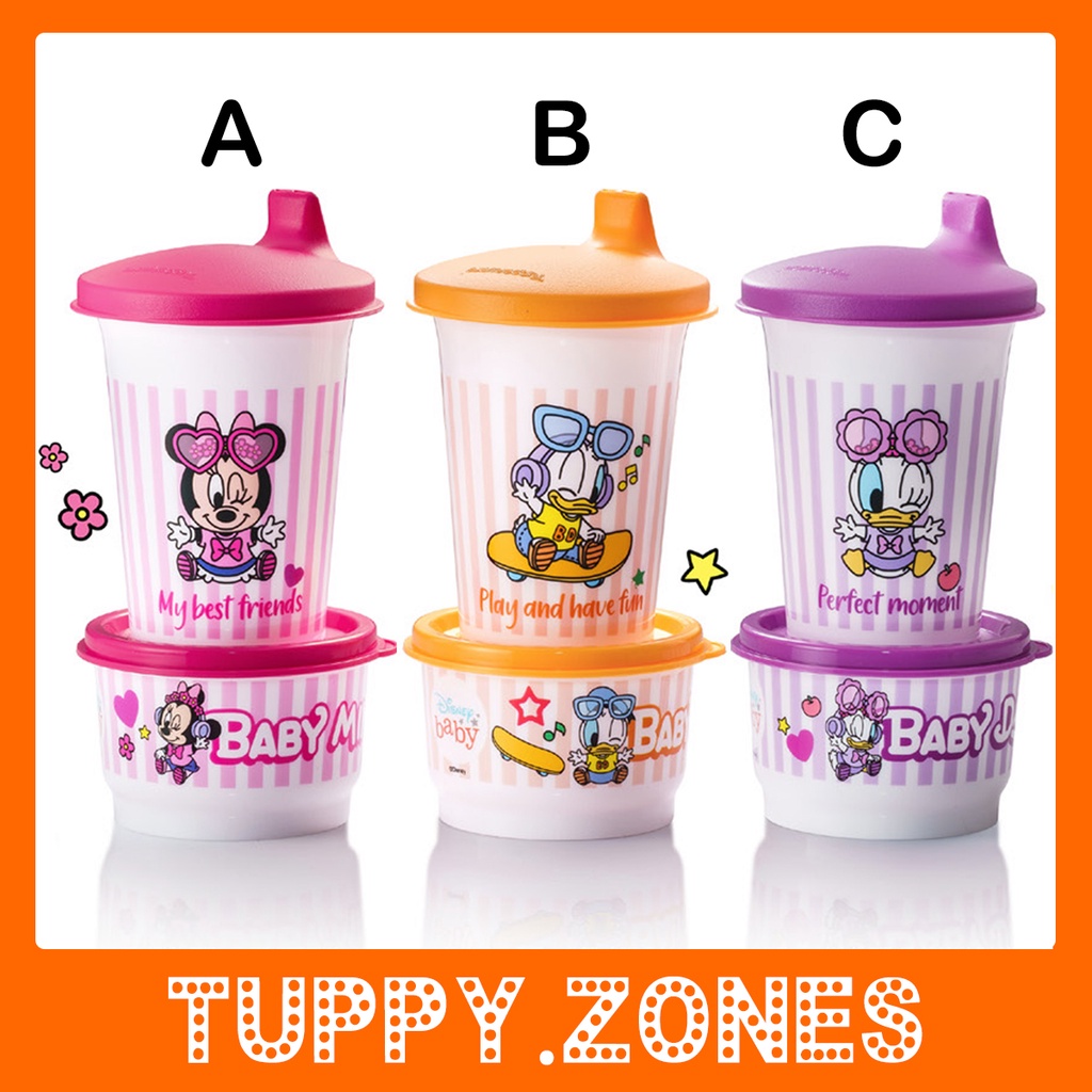 Tupperware Disney Baby Feeding Set | Shopee Malaysia