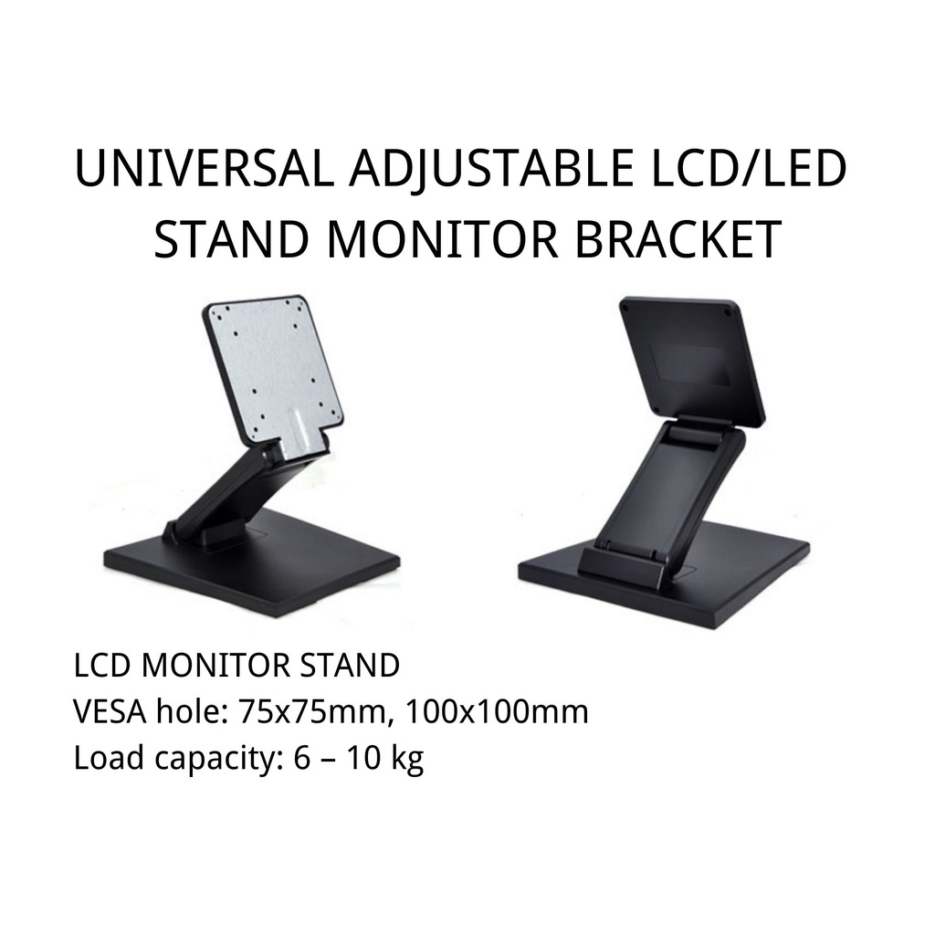 UNIVERSAL ADJUSTABLE LCD/LED STAND MONITOR BRACKET | Shopee Malaysia