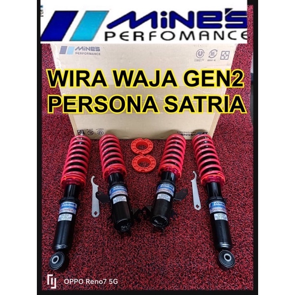 MINES ADJUSTABLE WIRA WAJA GEN2 PERSONA HI-Lo body shift | Shopee Malaysia