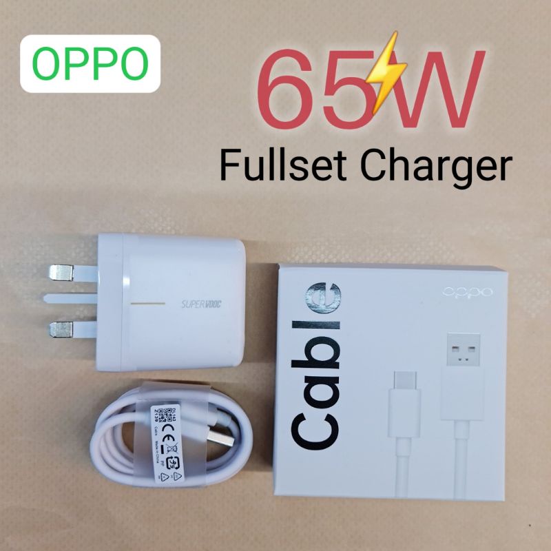 Oppo Reno 8 Pro 7 Pro Fast Charger Adapter Support 65w Fast Charging ...