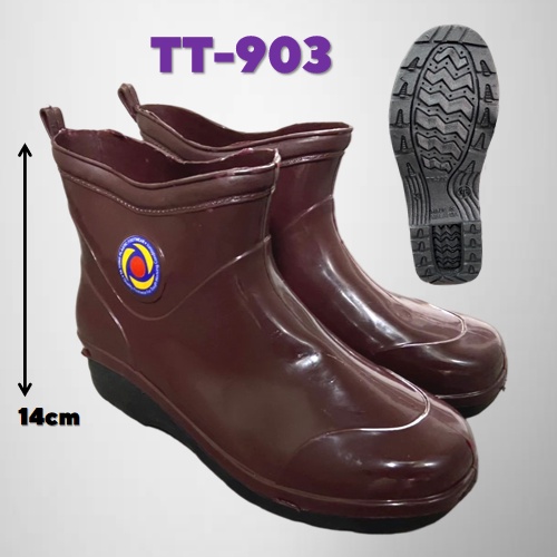 LowCut Kasut Getah Kebun Kerja / Safety Rubber Boot Waterproof | Shopee ...