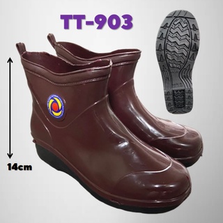LowCut Kasut Getah Kebun Kerja / Safety Rubber Boot Waterproof | Shopee ...