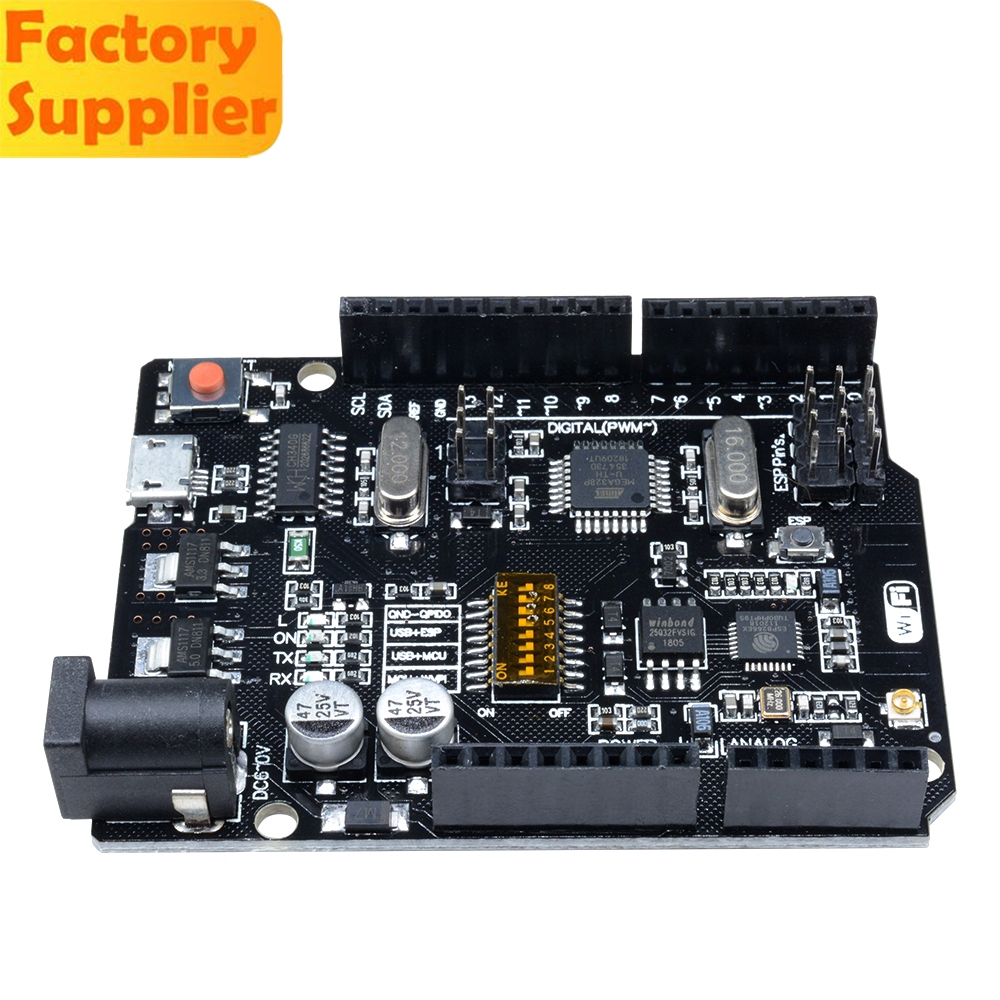 Uno R3 Wifi Development Board Atmega328p Esp8266 32mb Memory Usb Ttl