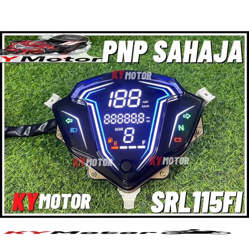 ( READY STOCK ) YAMAHA SRL115 FI / LEGENDA 115Z DIGITAL METER (100% ...