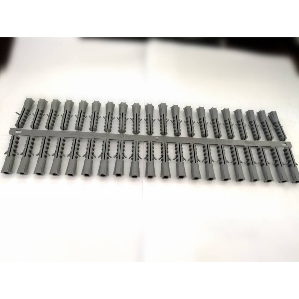 PLASTIC PVC WALL PLUG GREY | Shopee Malaysia