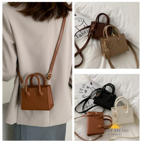 (MG)Women Kid Small Mini Handbag Top Handle Bag Sling Bag Crossbody ...