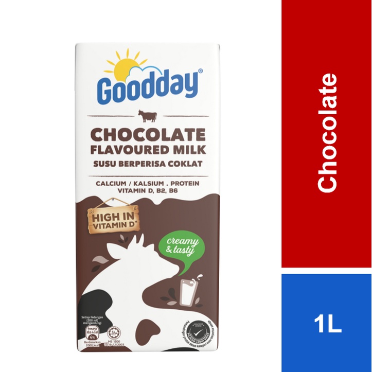 Goodday UHT Chocolate Flavoured Milk 1L | Shopee Malaysia