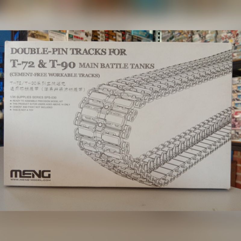 MENG 1/35 DOUBLE PIN TRACK FOR T-72 AND T-90 MAIN BATTLE TANKS | Shopee ...