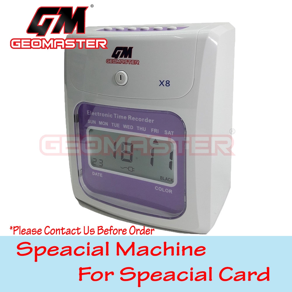 GEOMASTER X8 PUNCH CARD MACHINE-(GORV CARD MACHINE) | Shopee Malaysia