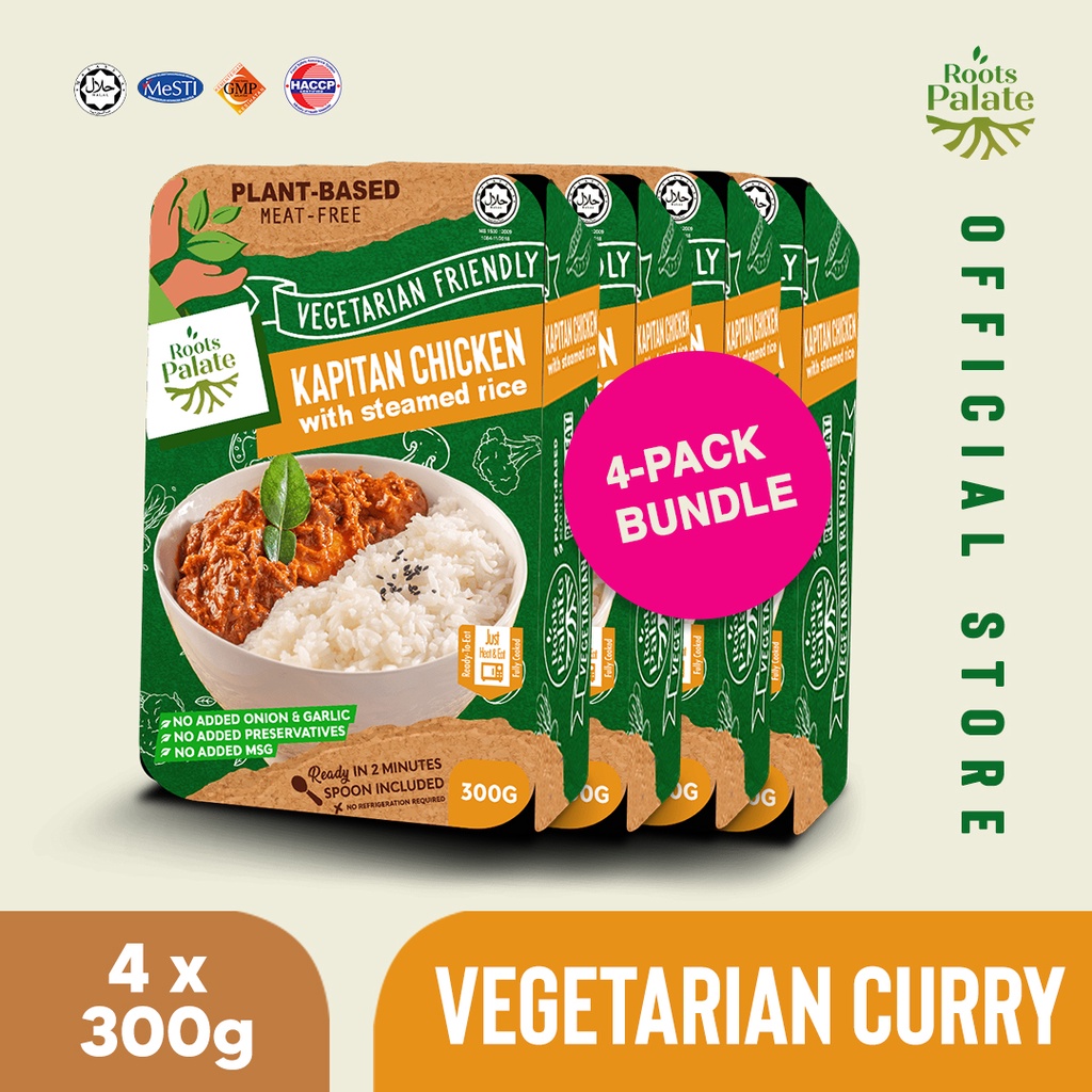 Roots Palate Vegetarian Ready Meals, Online Shop | Shopee Malaysia