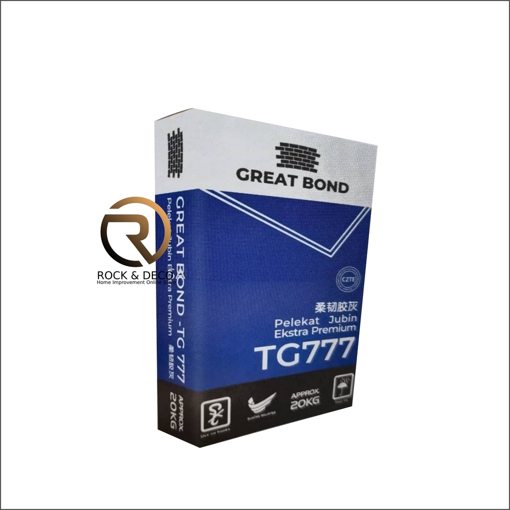 CMI 20KG Cement Gum TG777 Adhesive Gum Cement Bonding Ceramic Tiles To ...