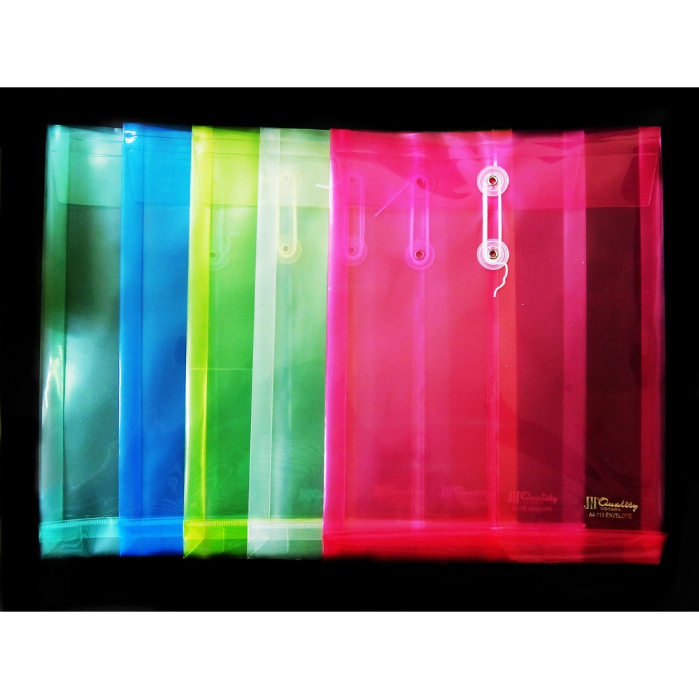 118a A4 String Envelope File Vertical Shopee Malaysia