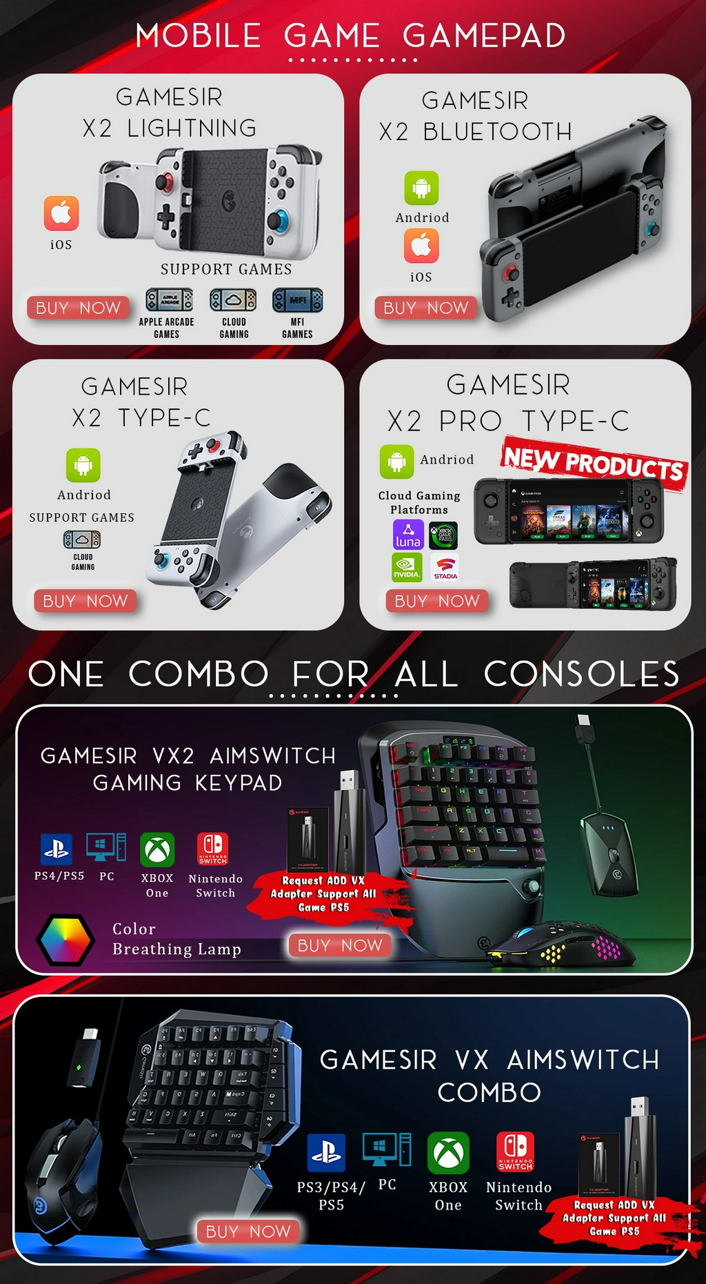 Gamesir Offical Store Online, November 2022 | Shopee Malaysia
