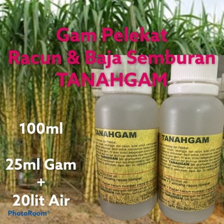 100ml / TANAH GAM / Gam Pelekat Semua Jenis Racun & Baja Semburan Pada ...