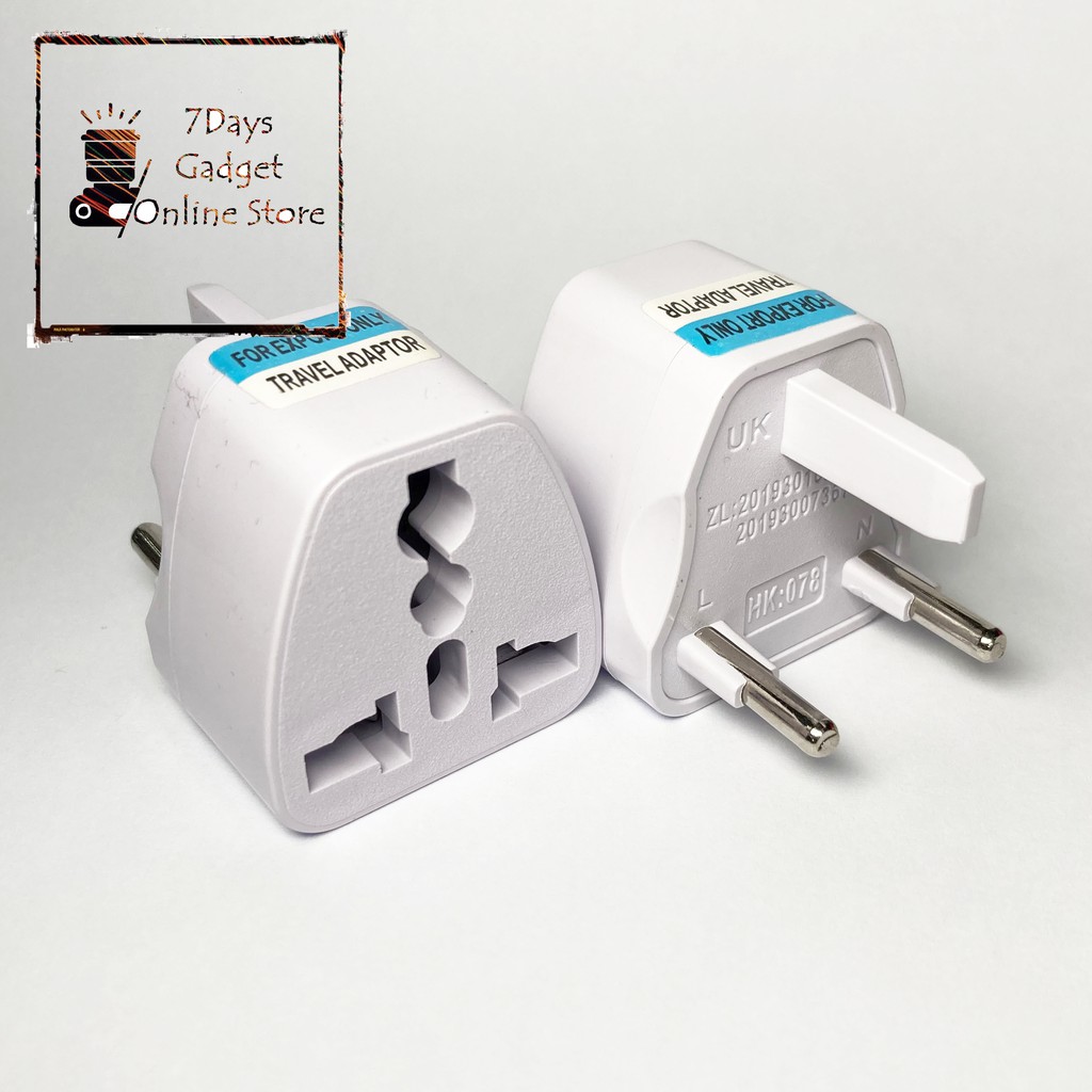 Universal 2 Pin Plug Socket Travel Adaptor US / EU / CHINA / To ...