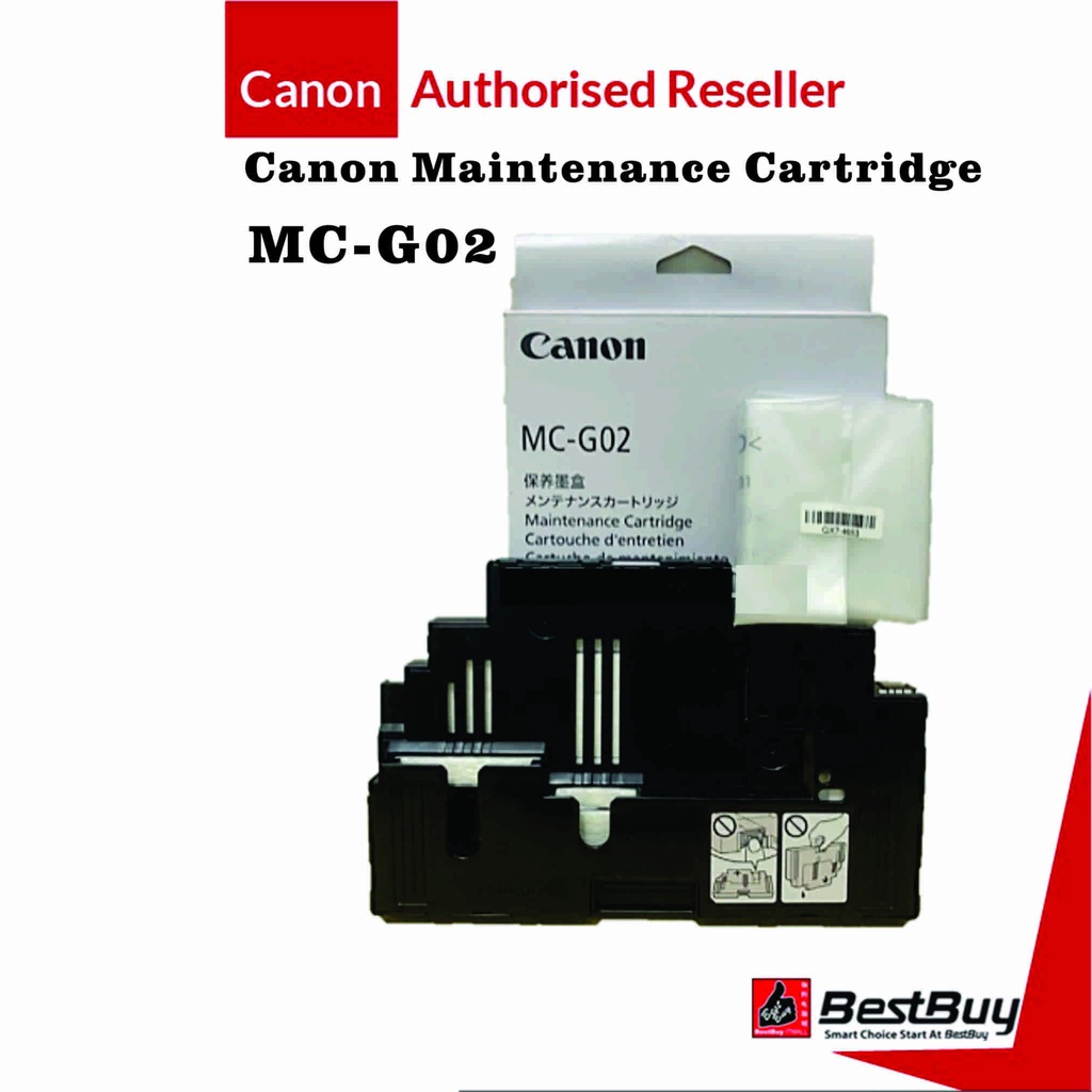 Canon MC-G02 Maintenance Cartridge for G1020 / G2020 / G3020 / G3060 / G570 / G670 Printer ...