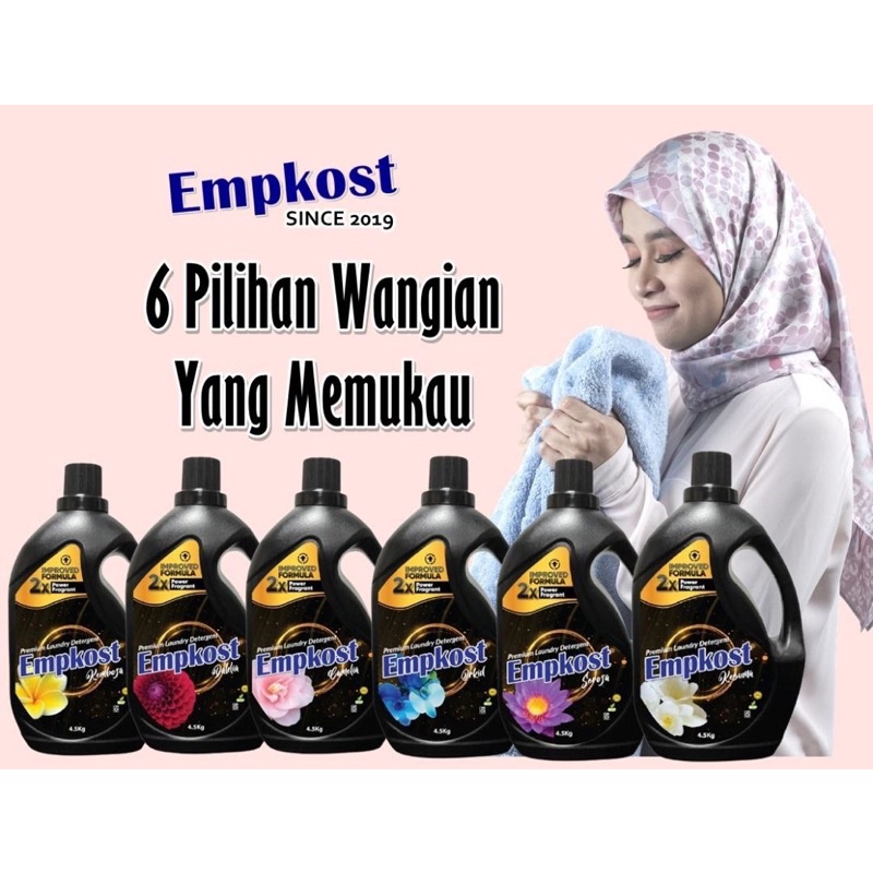 Sabun Basuh Baju Muslim Detergent Empkost | Shopee Malaysia