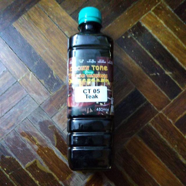 450ML Cronn Tone Wood Varnish/Wood Shellac/Syelek Kayu (Ready Stock ...