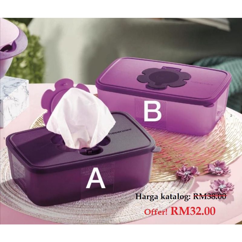 Tissue box/Kotak Tisu TUPPERWARE | Shopee Malaysia