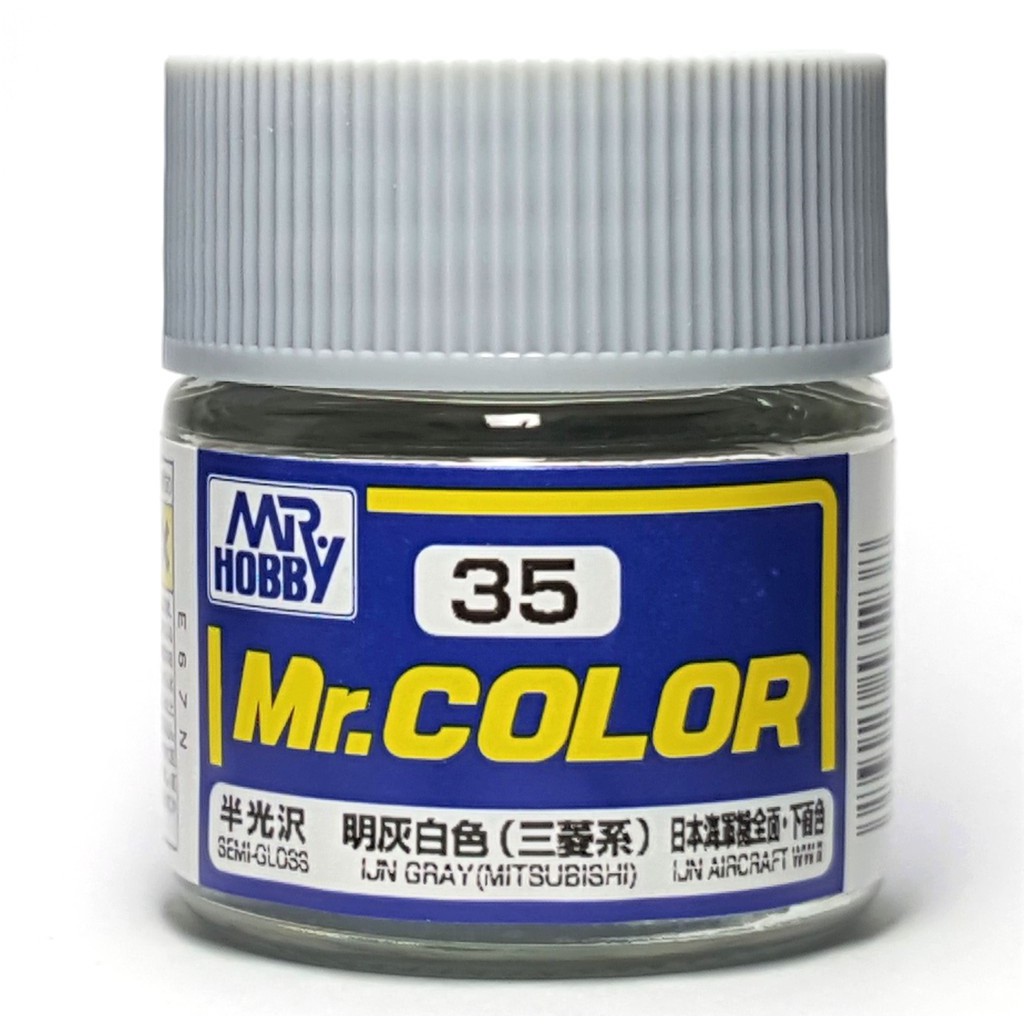 Mr Hobby - Mr Color 35 - IJN Gray (Mitsubishi) | Shopee Malaysia