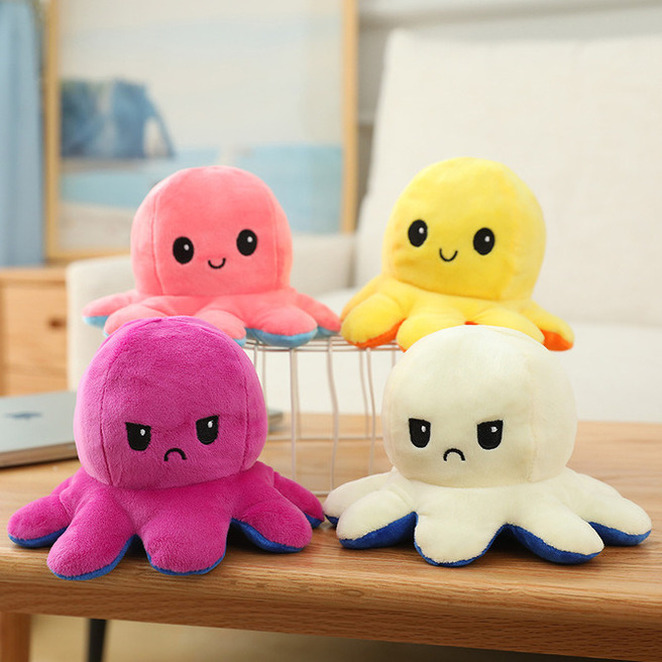 LOCAL!Reversible octopus angry octopus flip octopus doll TIKTOK ...