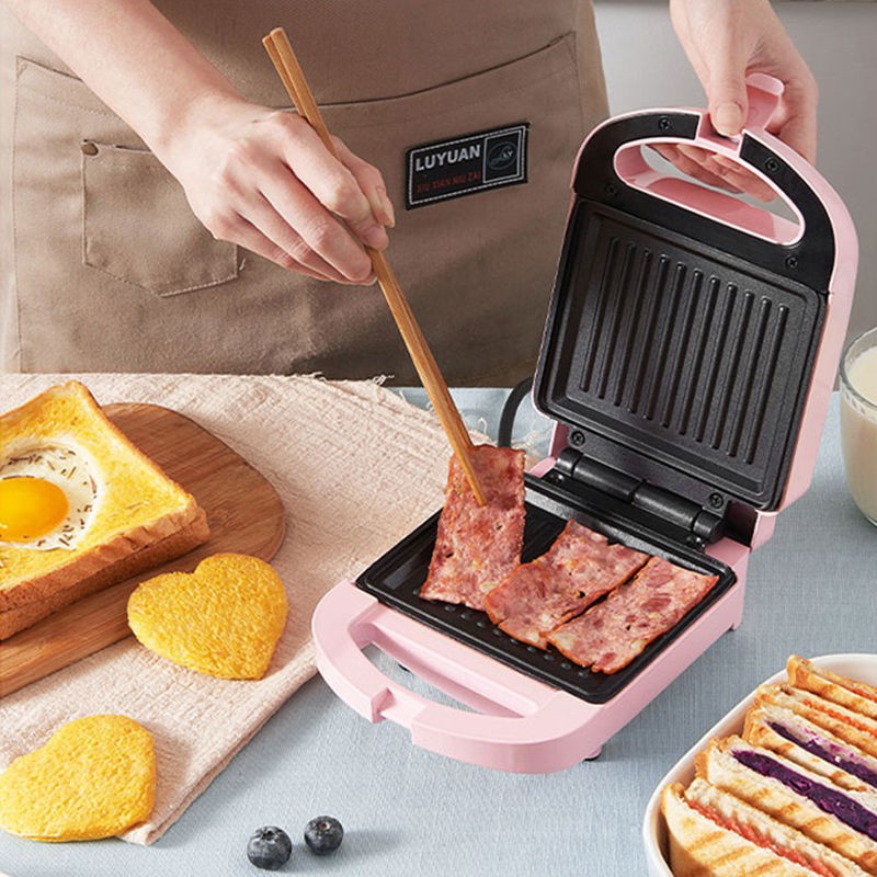 Mesin sandwic isi rumah pelbagai fungsi, mesin sarapan pagi, mesin ...