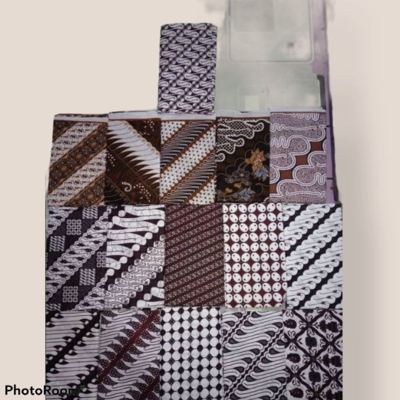 Batik！Kain Batik！ Batik mataram white MURAH | BeeCost
