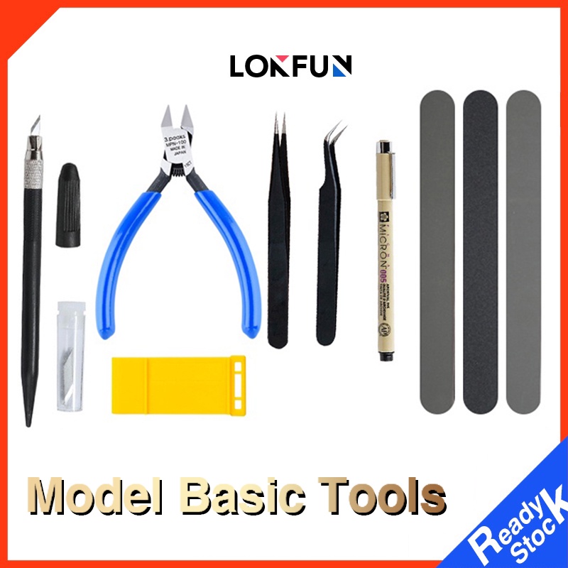 Gundam Model Tool Basic Tools Kit Gunpla Tool Kit Original Craft Set ...