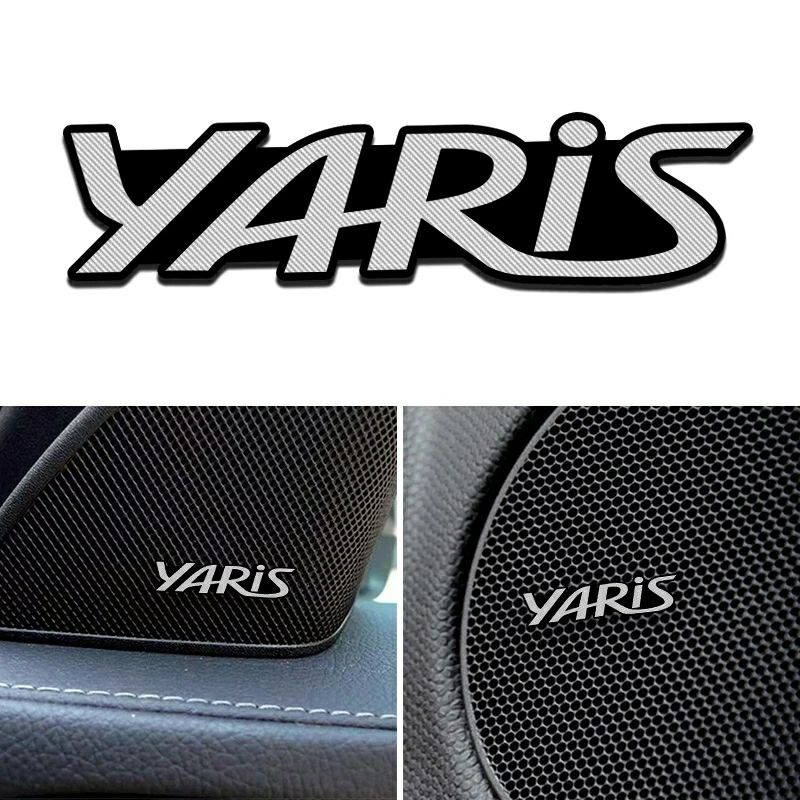 (promo) Logo YARIS small Emblem Sticker Kecil Toyota Yaris | Shopee ...