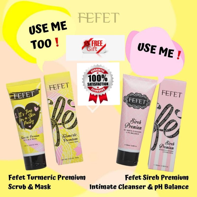 FEFET 100% ORIGINAL Sireh Feminine Wash Antibacteria - Pencuci ...