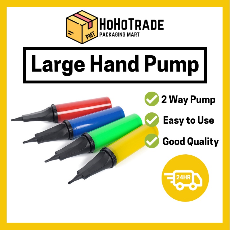 Hohotrade Balloon Hand Air Pump 2 Way Pump ( Random Color ) Hand pump ...