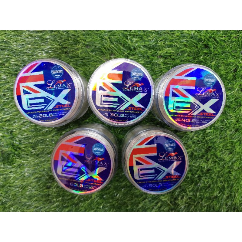 LEMAX EX STEEL MONOFILAMENT LINE ( TALI TANGSI) | Shopee Malaysia